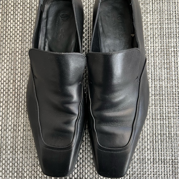 Gucci | Shoes | Mens Gucci Black Leather Slipon Shoes | Poshmark